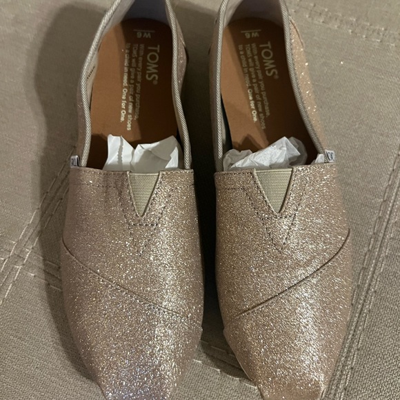 Toms | Shoes | New Womens Glitter Classic Toms | Poshmark